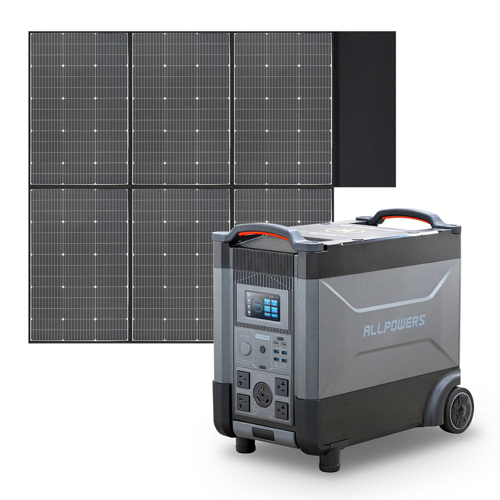 ALLPOWERS R4000 Portable Power Station 4000W 3600Wh Backup Power Supply