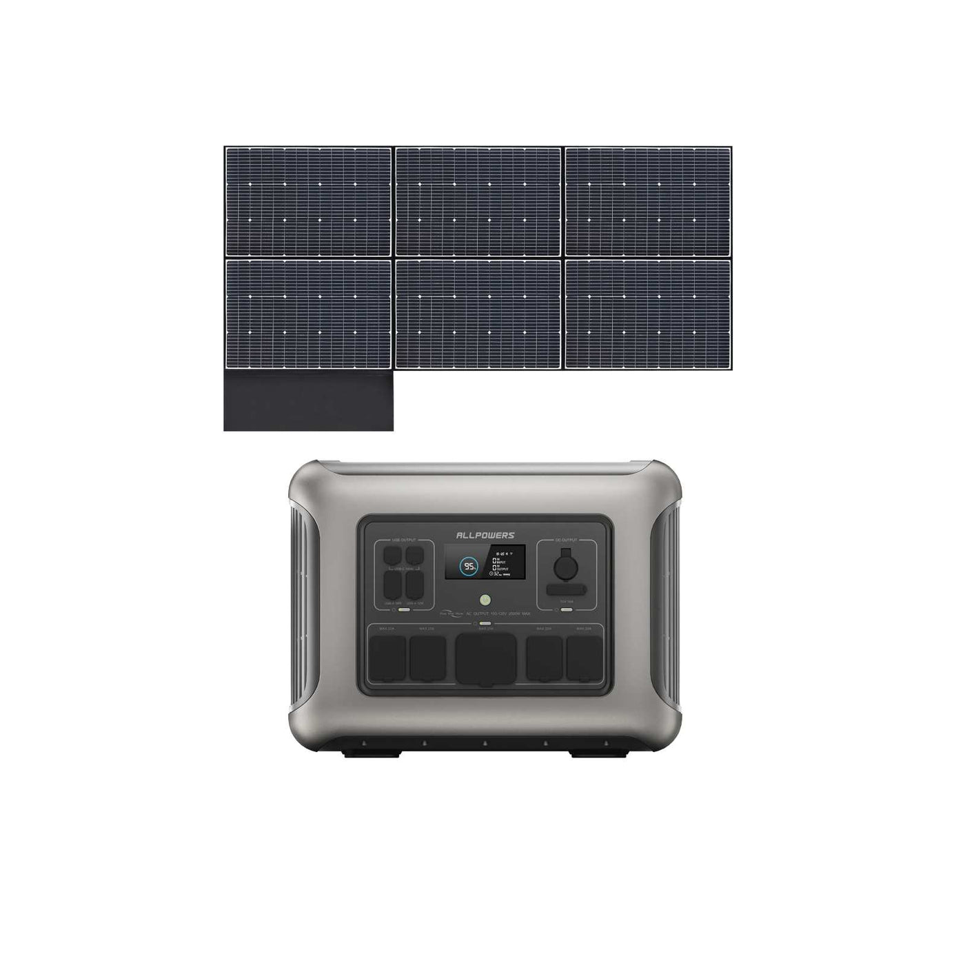ALLPOWERS R2500 Portable Home Backup Power Station 2500W 2016Wh