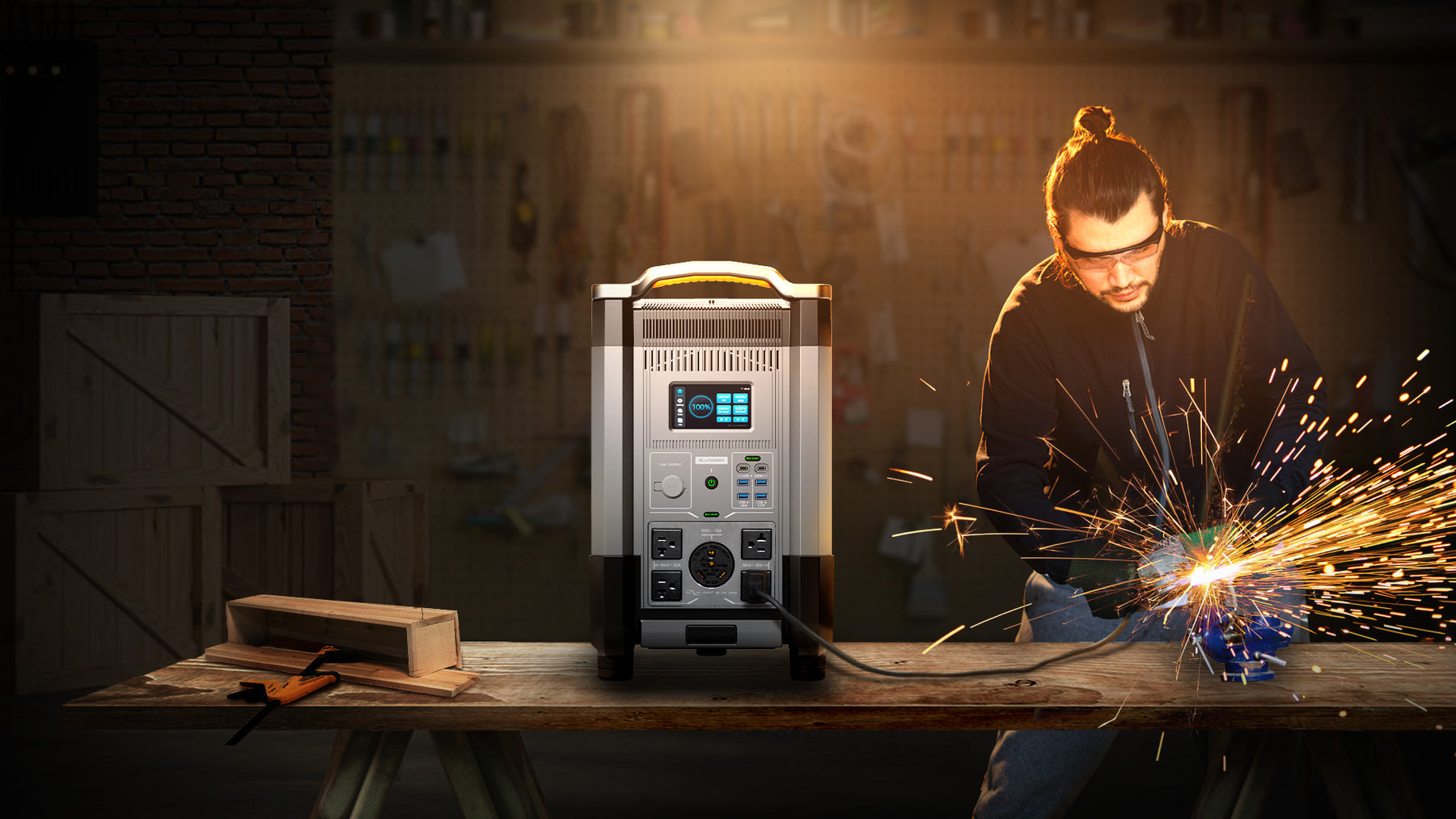 ALLPOWERS®:Solar Generator kit ,Portable Power Station & Solar Panels