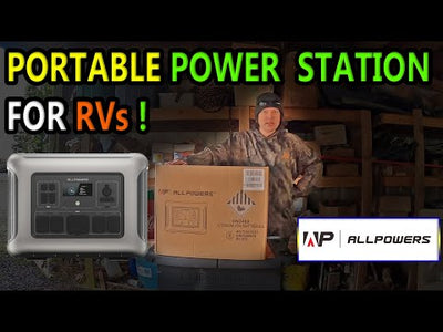 ALLPOWERS R2500 Portable Power Station 2500W 2016Wh LiFePO4 Battery